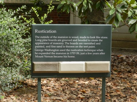 Turning Wood Into Stone — Rustication at Mount Vernon | Rainford ...